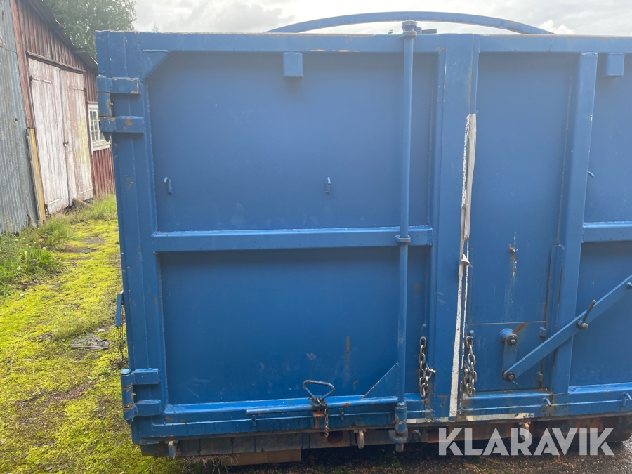 LT container (spannmålstät) 22 kubik, Åmål, Klaravik auktion