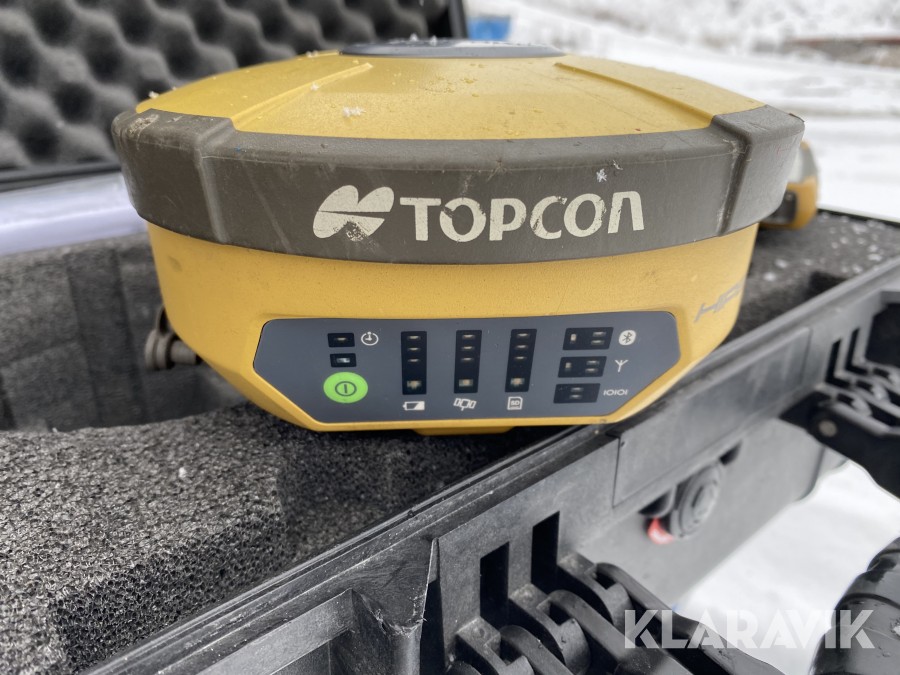 Fältdator Topcon FC 5000 med sensor Hiper Digital UHF 2