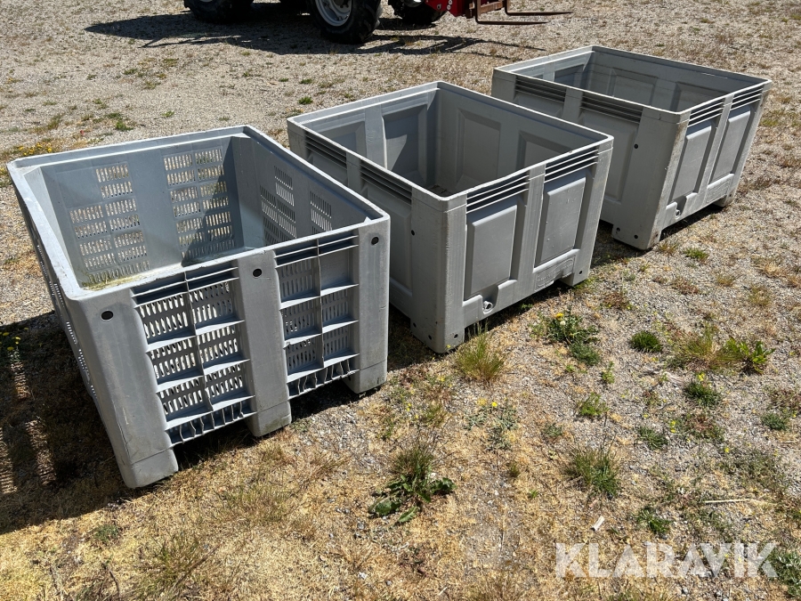 Pallbox Schoeller Arca Systems, Tanum, Klaravik auktioner