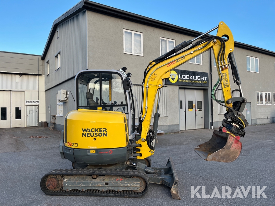 Grävmaskin Wacker Neuson 38Z3, Motala,