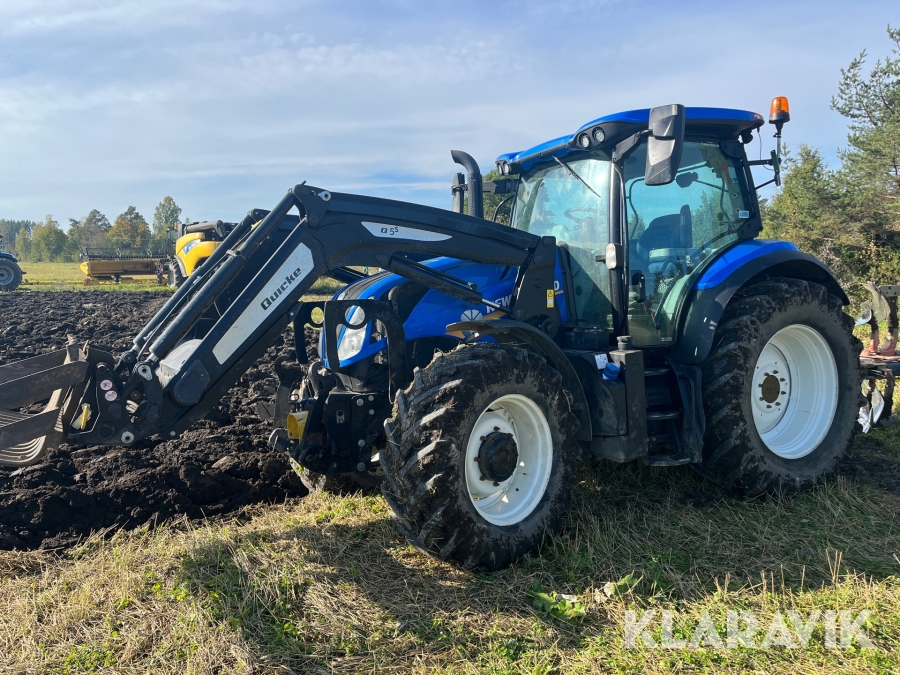 Traktor New Holland T6.145, Tierp, Klaravik auktioner