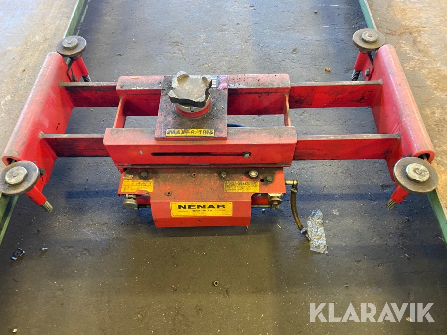 Billyft / 4-pelarlyft Nenab FLHP-6/8, Helsingborg, Klaravik