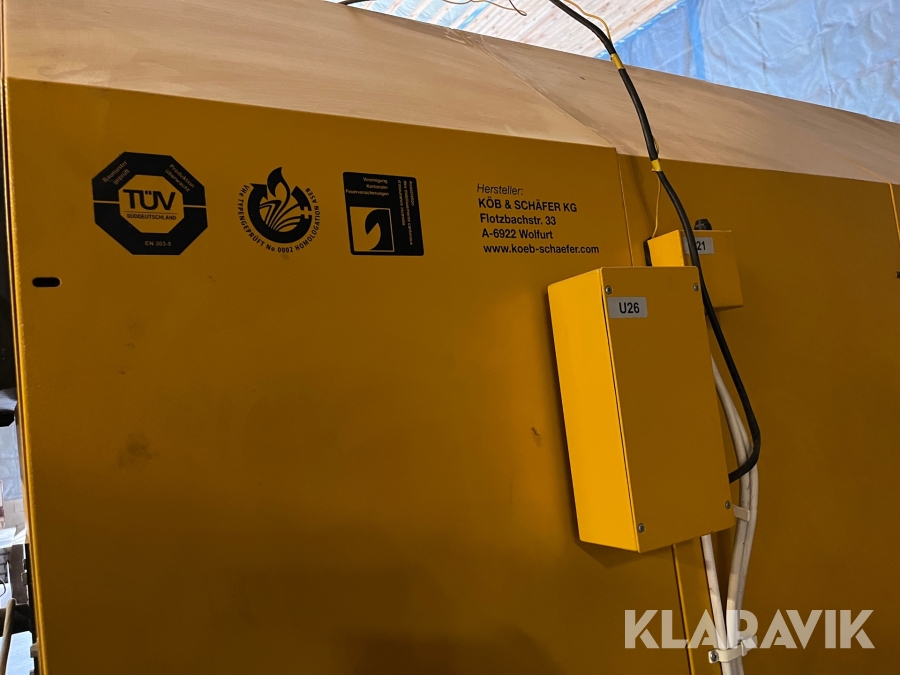 Flisbrännare Köb & Schäfer Pyrot 300, Skinnskatteberg, Klara