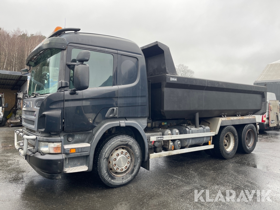 Tippbil Scania P340, Göteborg, Klaravik auktioner