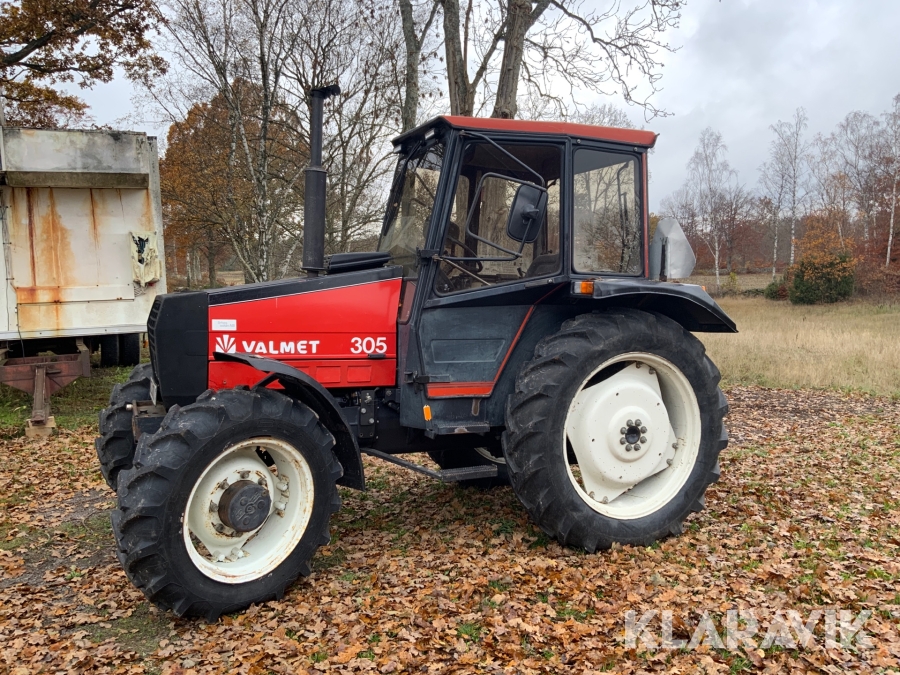 Traktor Valtra Valmet 305, Karlskrona, Klaravik auktioner