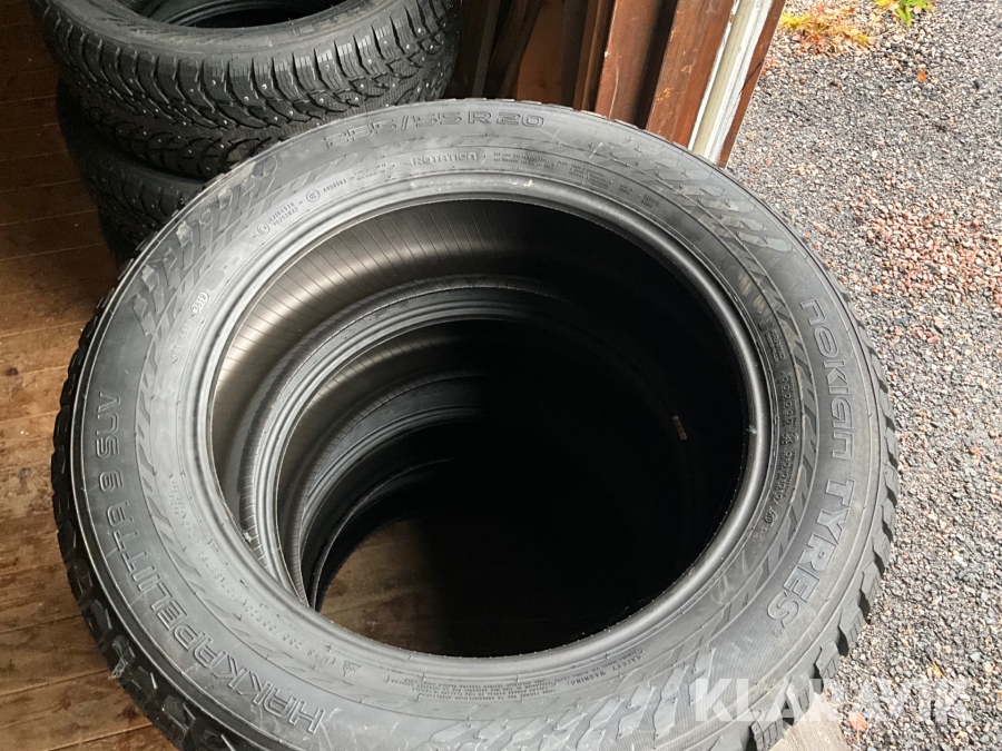 Dubbdäck Nokian Hakkapeliitta 9 SUV, Arjeplog, Klaravik aukt