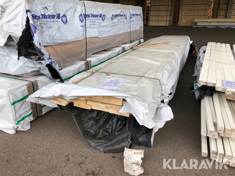 Klaravik Auktioner | Virke obehandlat udda dimensioner