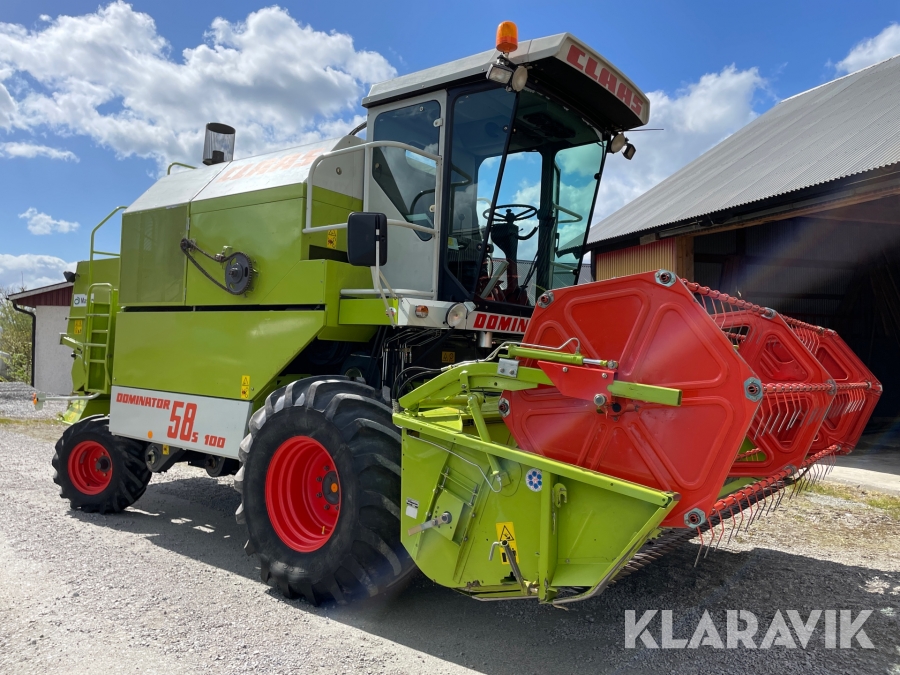 Skördetröska Claas Dominator 58 S, Karlskrona, Klaravik au