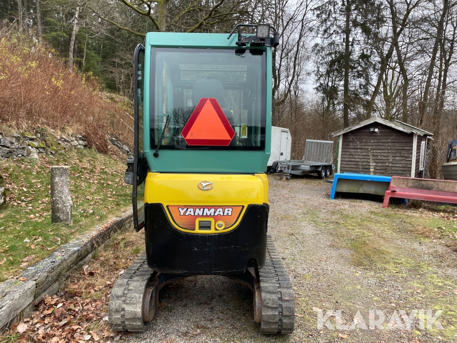 Grävmaskin Yanmar SV20, Härryda, Klarav