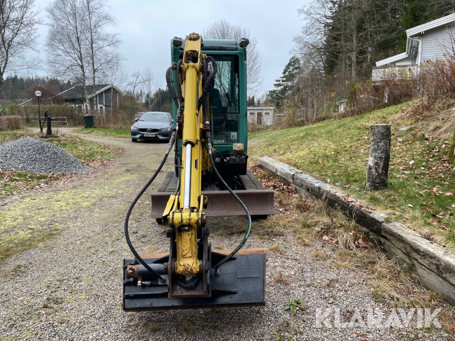 Grävmaskin Yanmar SV20, Härryda, Klarav