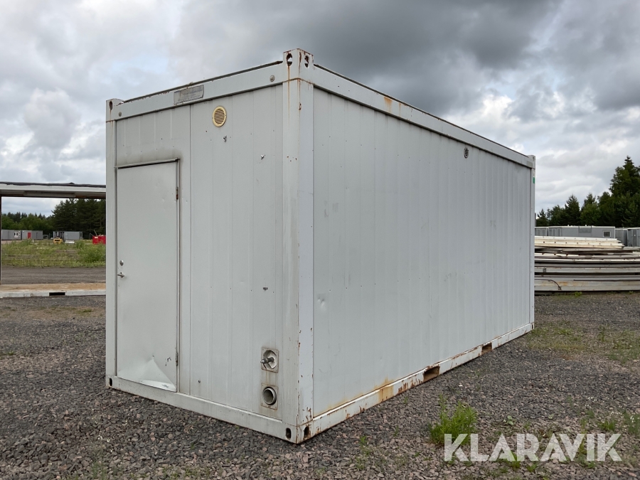 Containermodul Containex FB4D, Jönköping, Klaravik auktioner