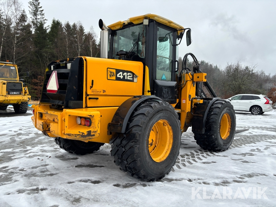Hjullastare JCB 412S, Karlshamn, Klaravik auktioner