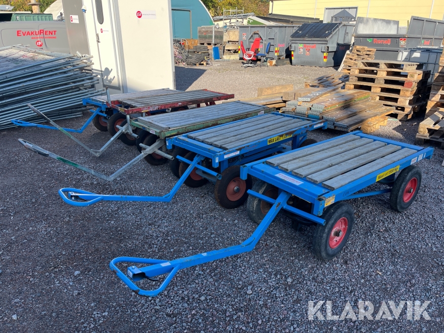 Vagnar 5 st, Norrköping, Klaravik auktioner