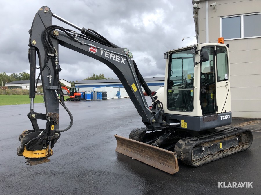 Klaravik Auktioner | Bandgrävare TEREX TC50