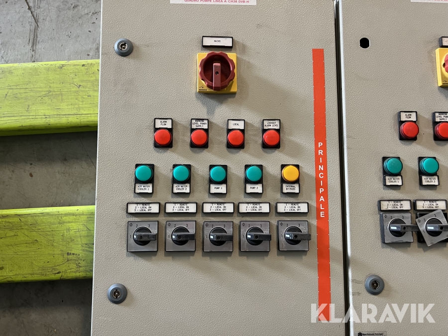 Styrskåp Elettrica, Södertälje, Klaravik auktioner