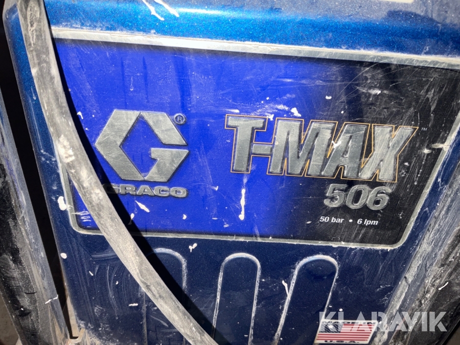 Spackelspruta Graco T-Max 506, Skellefteå, Klaravik auktione