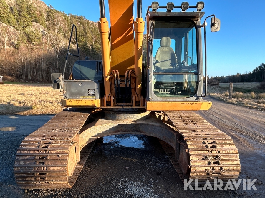 Grävmaskin Case CX210B, Munkedal, Klaravik auktioner