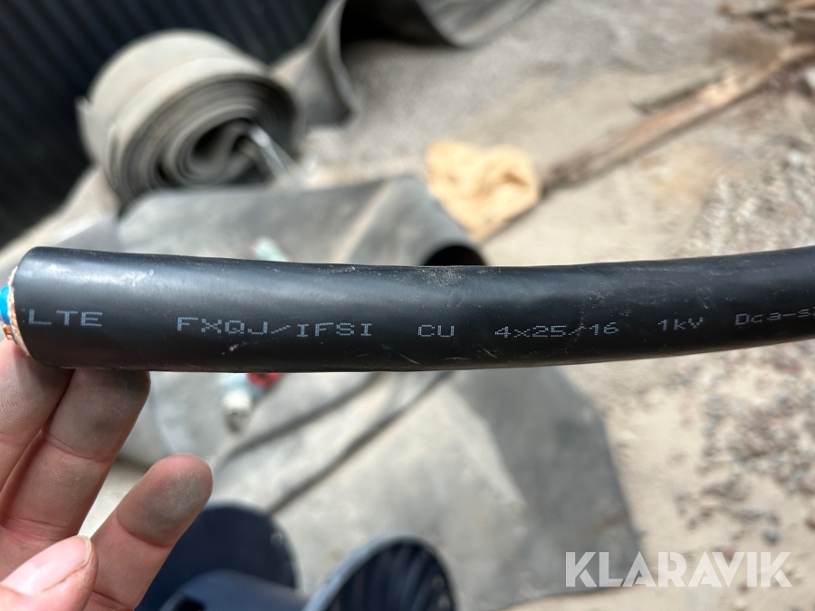 Elkabel, Avesta, Klaravik auktioner