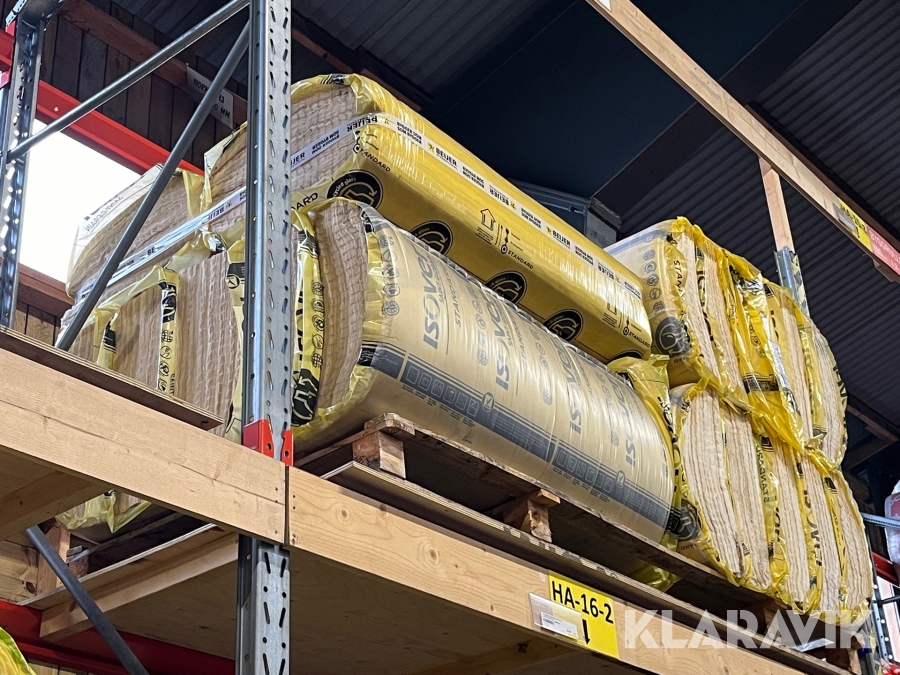 Isolering Isover Ljudskiva piano 614, Lund, Klaravik auktion