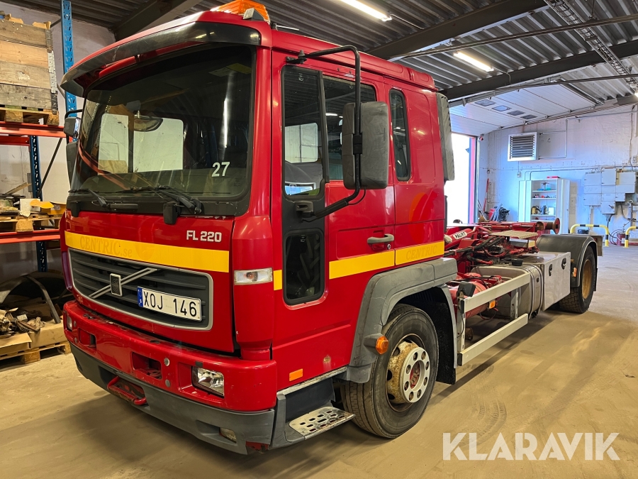 Lastväxlare Volvo FL220, Linköping, Klaravik auktioner