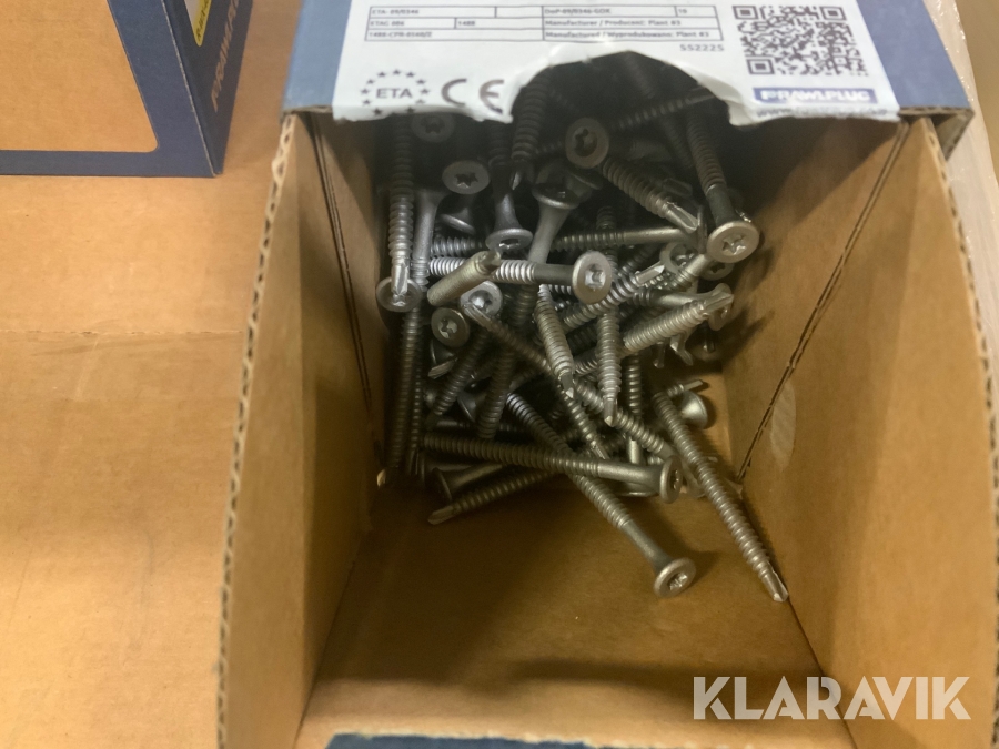 Isolerskruv Rawlplug R-WX-48T070, Nässjö, Klaravik auktion