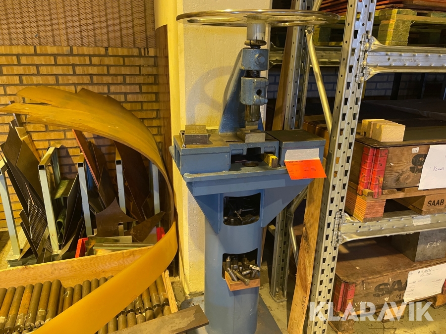 Skruvpress, Trollhättan, Klaravik auktioner