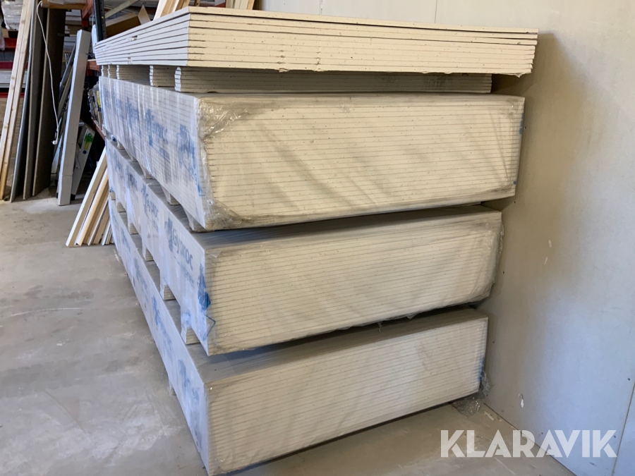 Gips Gyproc, Värnamo, Klaravik auktioner