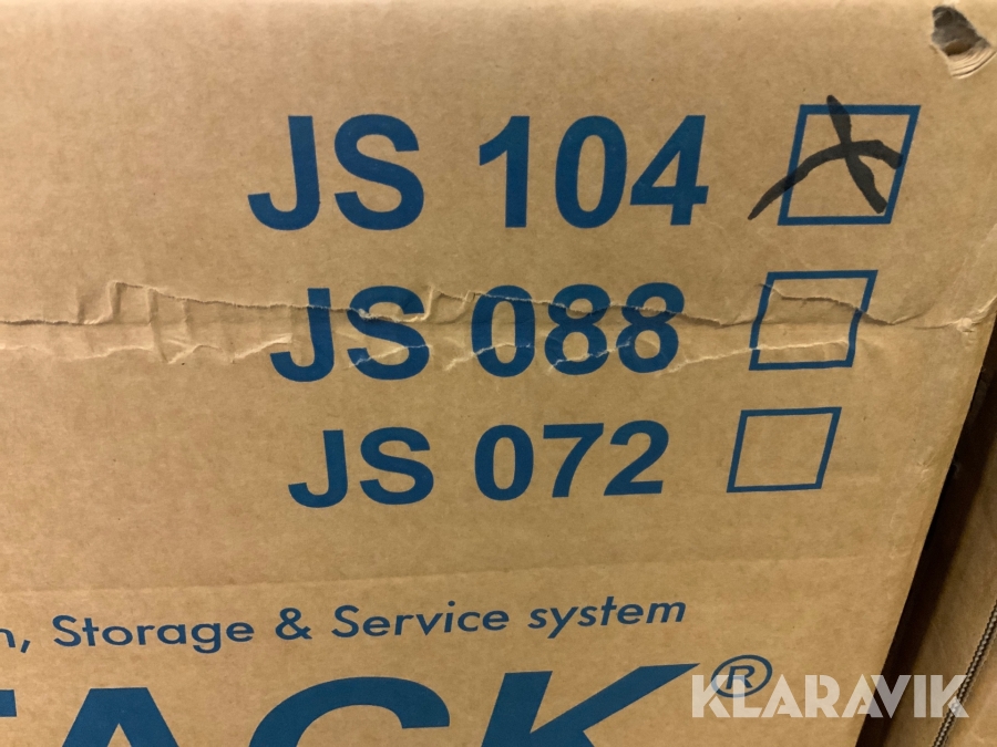 Tallriksvagn Jackstack JS104, Torsås, Klaravik auktioner
