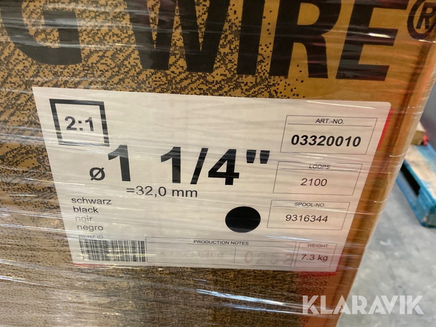 Ring-wire maskin Diamond Punch, Malmö, Klaravik auktioner