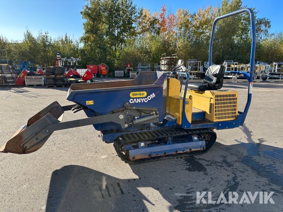 Dumper Canycom S160, Kalmar, Klaravik auktioner
