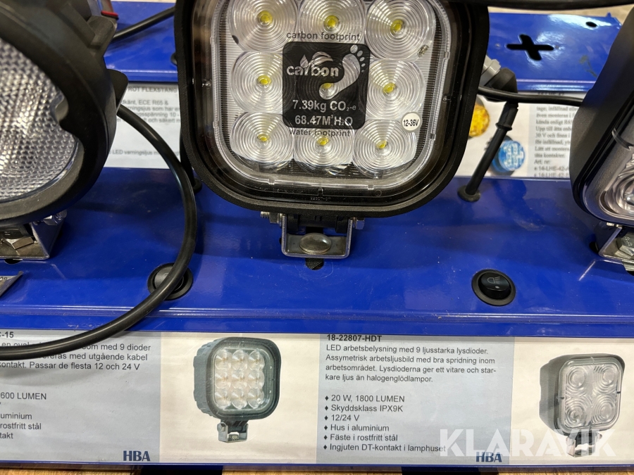 Diverse belysning arbetsbelysning ABL Lights Group Olika mä