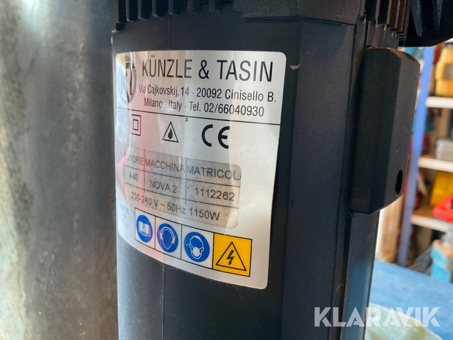 Kantslipmaskin för trägolv Duri Nova2, Jönköping, Klaravik a