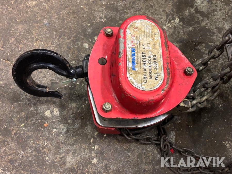 Lyftblock Certex Powertex cch, Värmdö, Klaravik auktioner