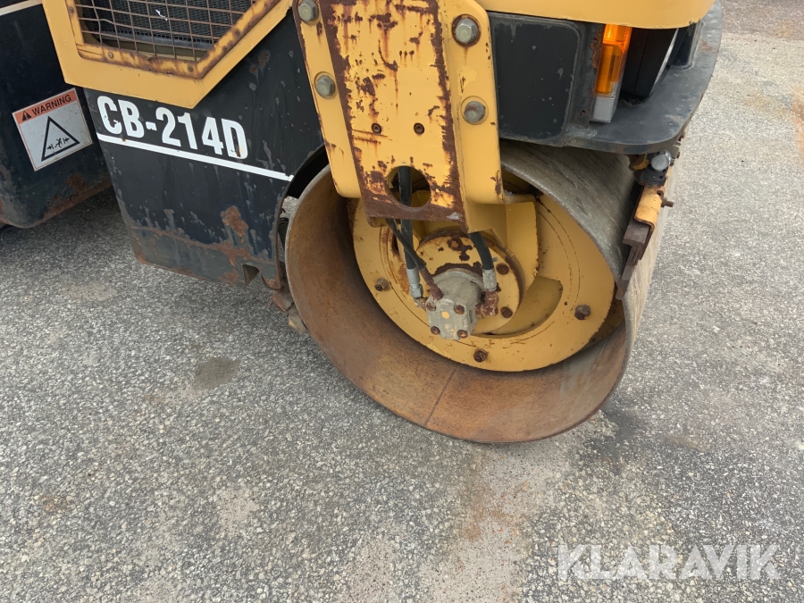 Tandemvält Caterpillar CB-214D, Burlöv, Klaravik auktioner