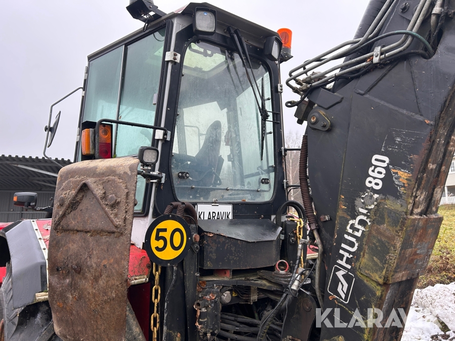 Grävlastare Huddig 860, Sundsvall, Klaravik auktioner