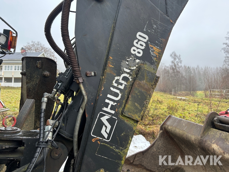 Grävlastare Huddig 860, Sundsvall, Klaravik auktioner