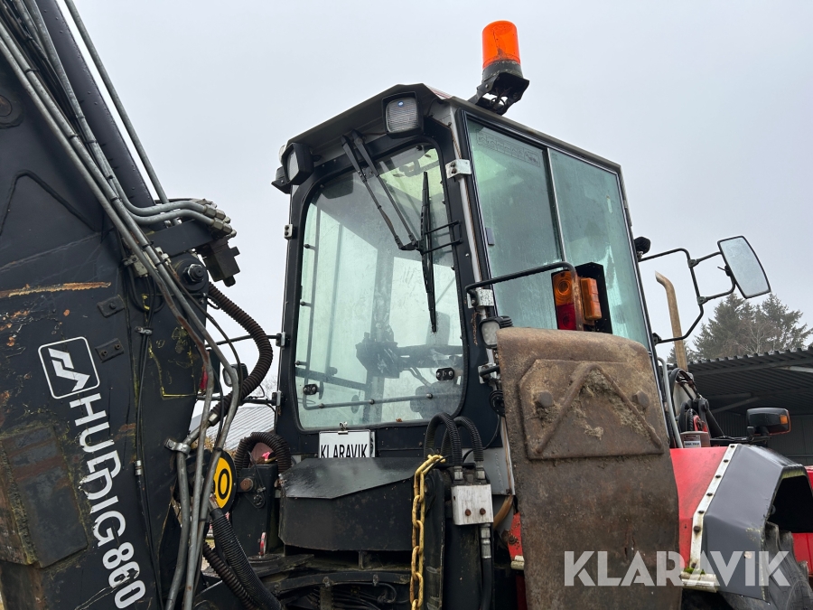 Grävlastare Huddig 860, Sundsvall, Klaravik auktioner