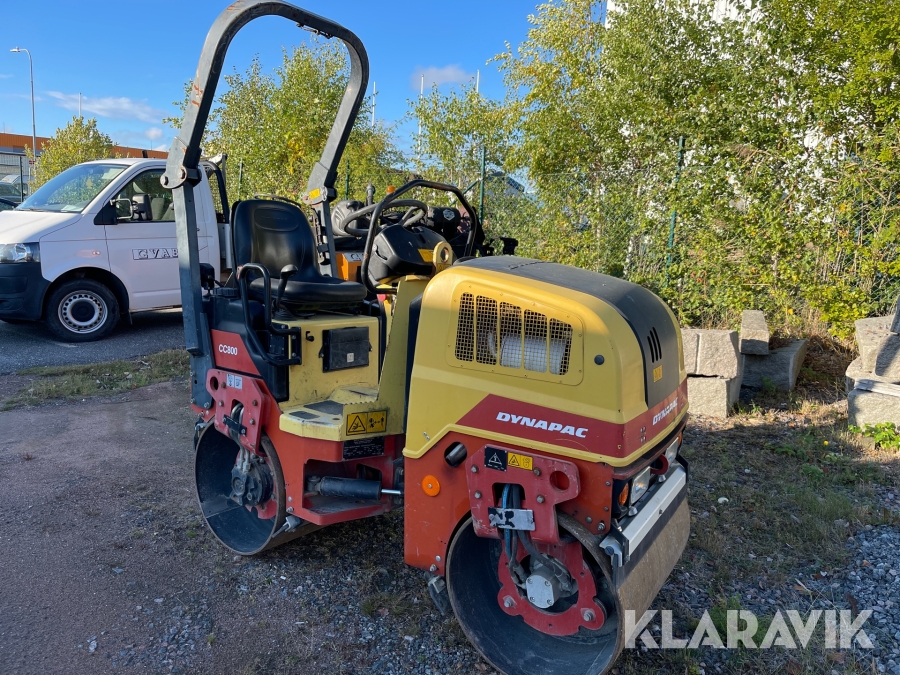 Vält Dynapac CC800, Göteborg, Klaravik auktioner
