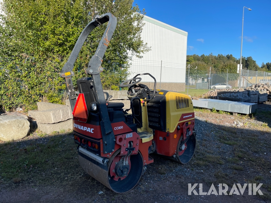 Vält Dynapac CC800, Göteborg, Klaravik auktioner