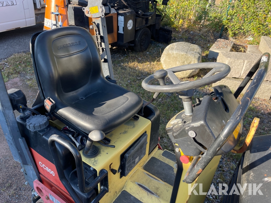 Vält Dynapac CC800, Göteborg, Klaravik auktioner