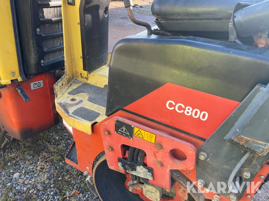 Vält Dynapac CC800, Göteborg, Klaravik auktioner