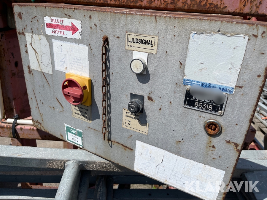 Klätterplattform Scanclimber SC4000