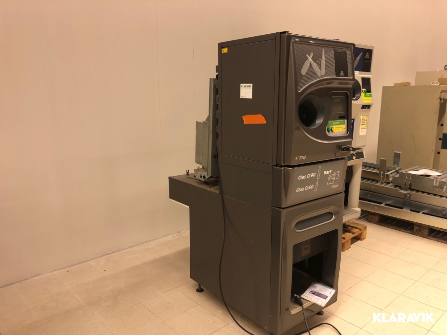 Klaravik Auktioner | Pantmaskin Tomra 710