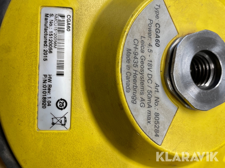 GPS mottagare Leica ICG 82, Växjö, Klaravik auktioner