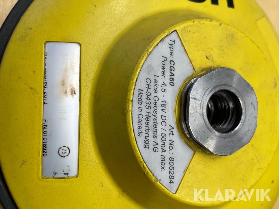 GPS mottagare Leica ICG 82, Växjö, Klaravik auktioner
