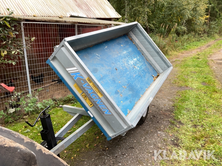 Tippvagn K-vagnen 1000T3, Falköping, Klaravik auktioner