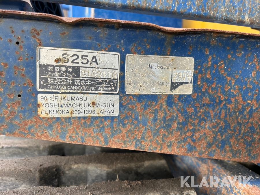 Dumper Canycom S 25 A, Enköping, Klaravik auktioner