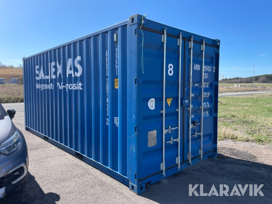 Container, Grums, Klaravik auktioner