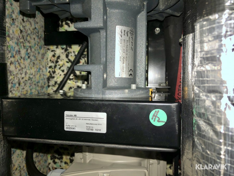 Klaravik Auktioner | Vakuumlyft Vaculex VL Ny