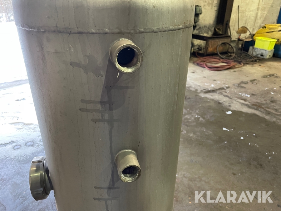 Rostfri tank Zetterströms Rostfria AB Ca 120L, Ludvika, Klar